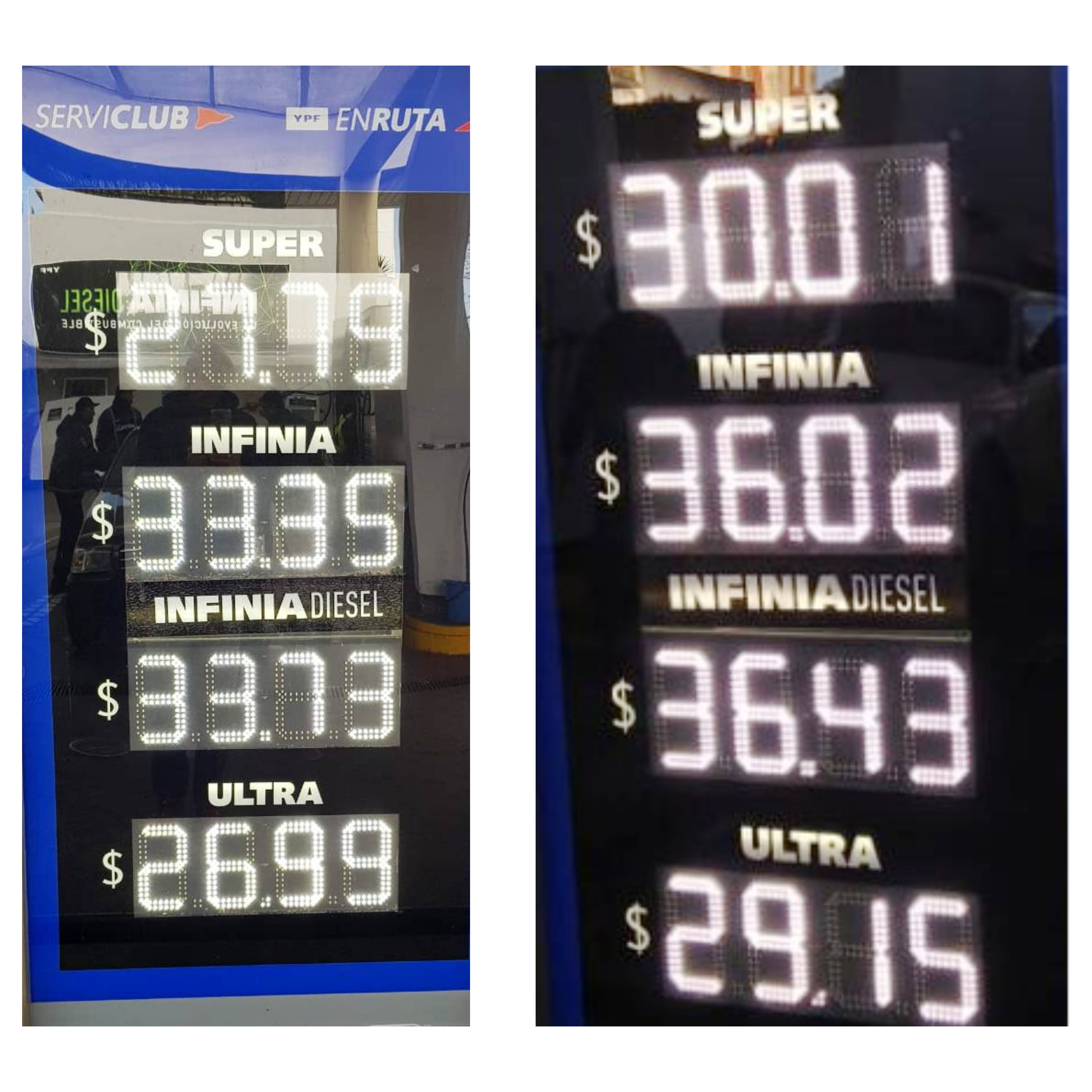 Nuevo aumento en los combustibles. Así quedaron los precios en YPF – infopico.com