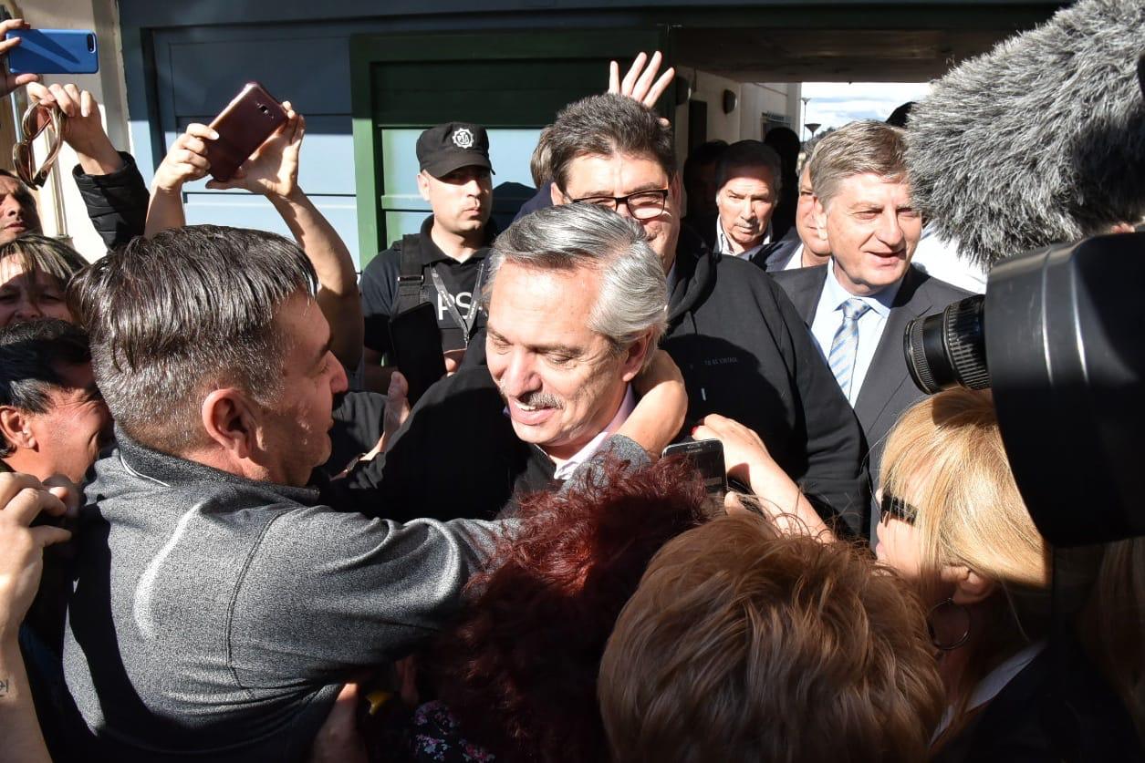 Llegó Alberto Fernández a Santa Rosa – infopico.com