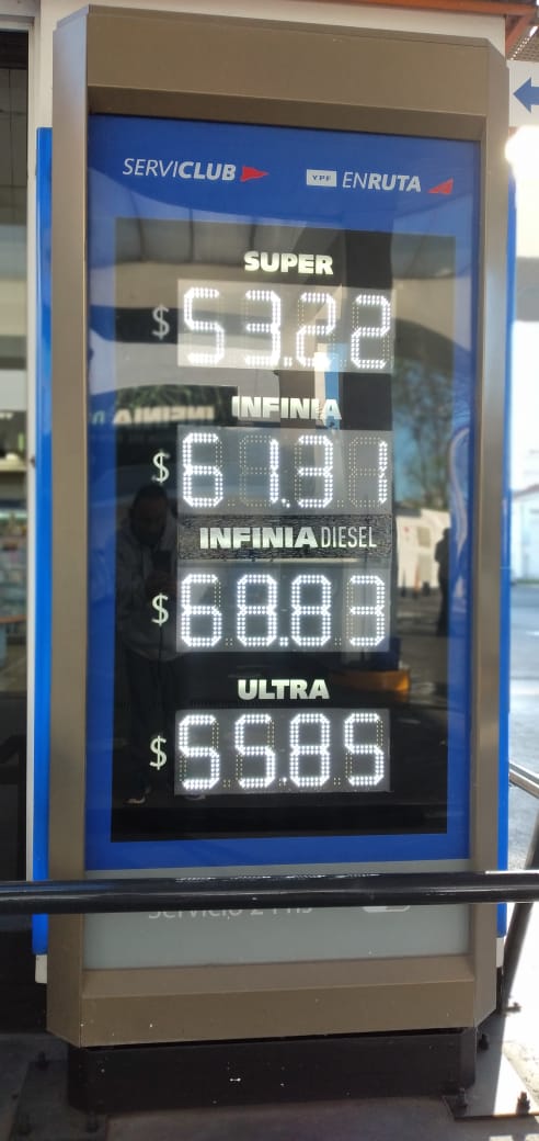 YPF aumentó sus combustibles en un 3,5% promedio: así quedaron los valores en General Pico ...