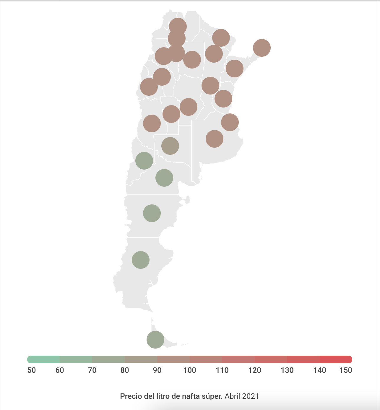 El mapa de la nafta: hay 16 provincias en donde la premium ya pasó los $100 – infopico.com
