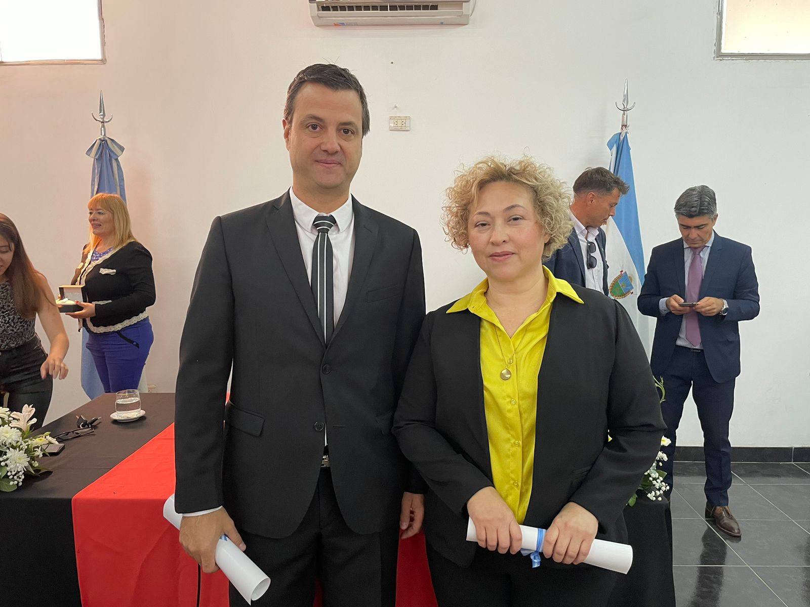 Raúl Adrián Miguez Martín y Laura Alejandra Moscoso Mendieta asumen ...