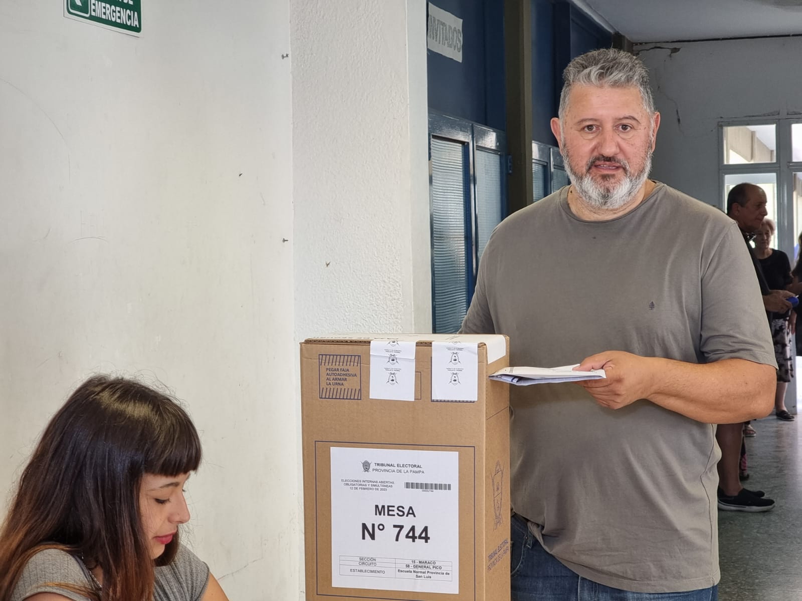 Juan Carlos Passo vota en Elecciones Internas pampeanas y destaca el ...