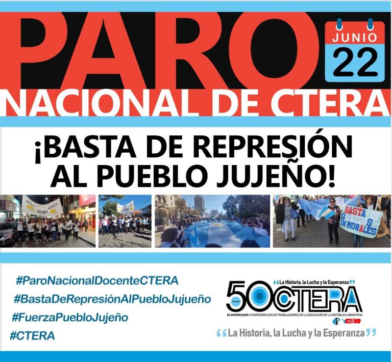 Utelpa Se Une Al Paro Nacional De Docentes Convocado Por Ctera Para El