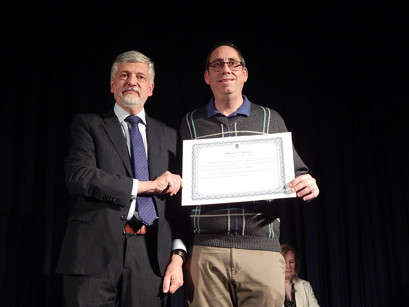 Autoridades electas del norte pampeano recibieron sus diplomas en el ...