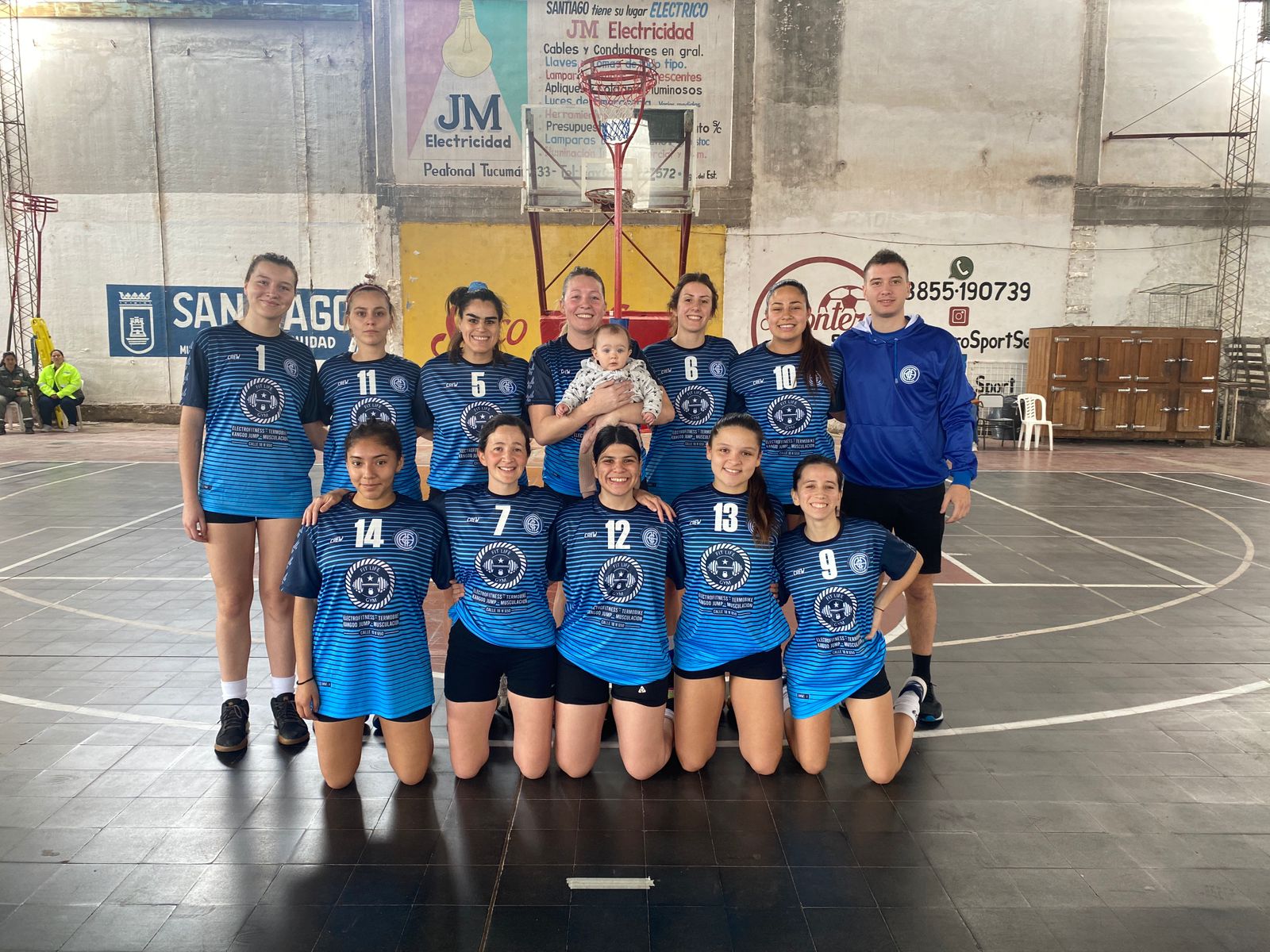 Liga Nacional de Cestoball: Argentino y Ferro debutaron en Santiago del ...