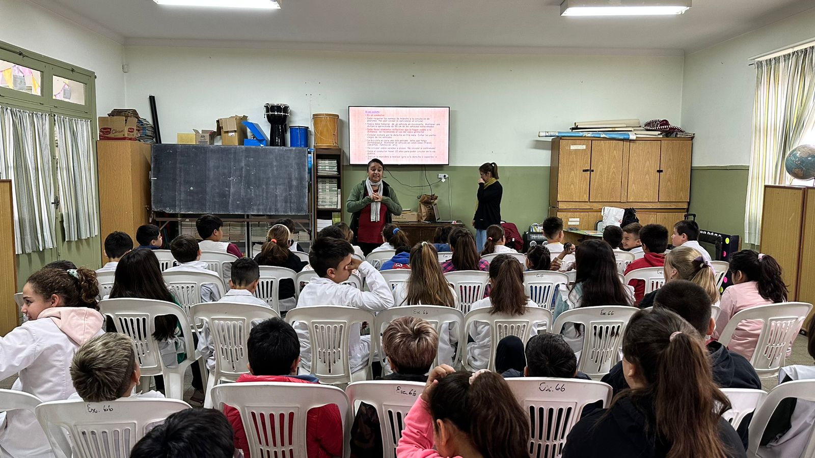 Alumnos Continúan Recibiendo Charlas Sobre Educación Vial Por Parte Del
