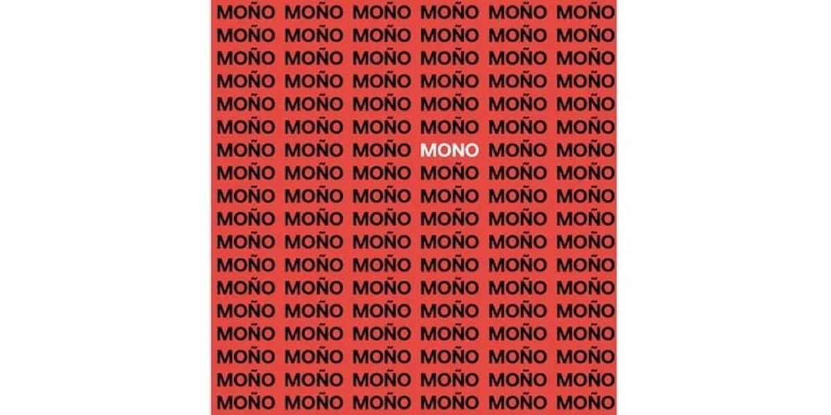 Reto visual del día: encontrá la palabra MONO en un mar de MOÑO en 8 ...