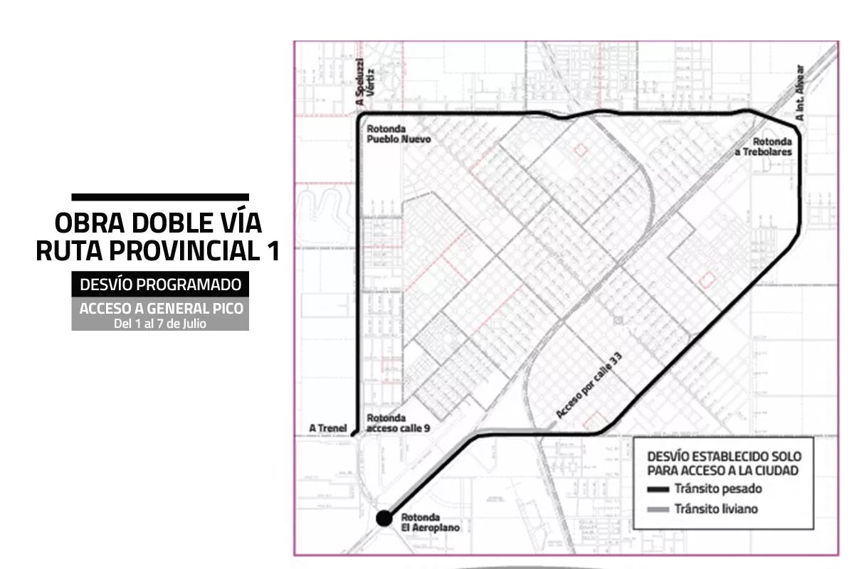 ¡Atención! Corte programado en Ruta Provincial N°101 por obras de la ...
