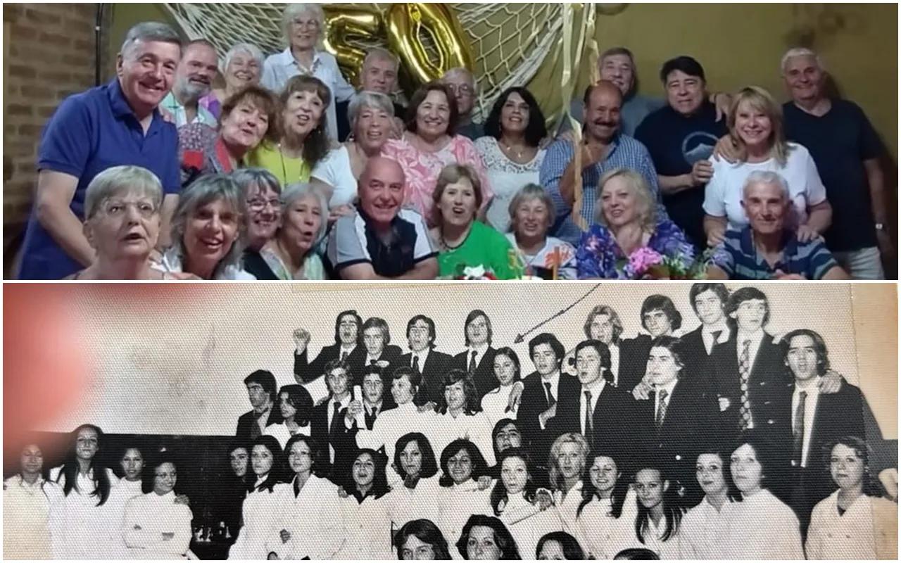 La Promo ’74 Comercial celebró 50 años de egresados con un emotivo ...