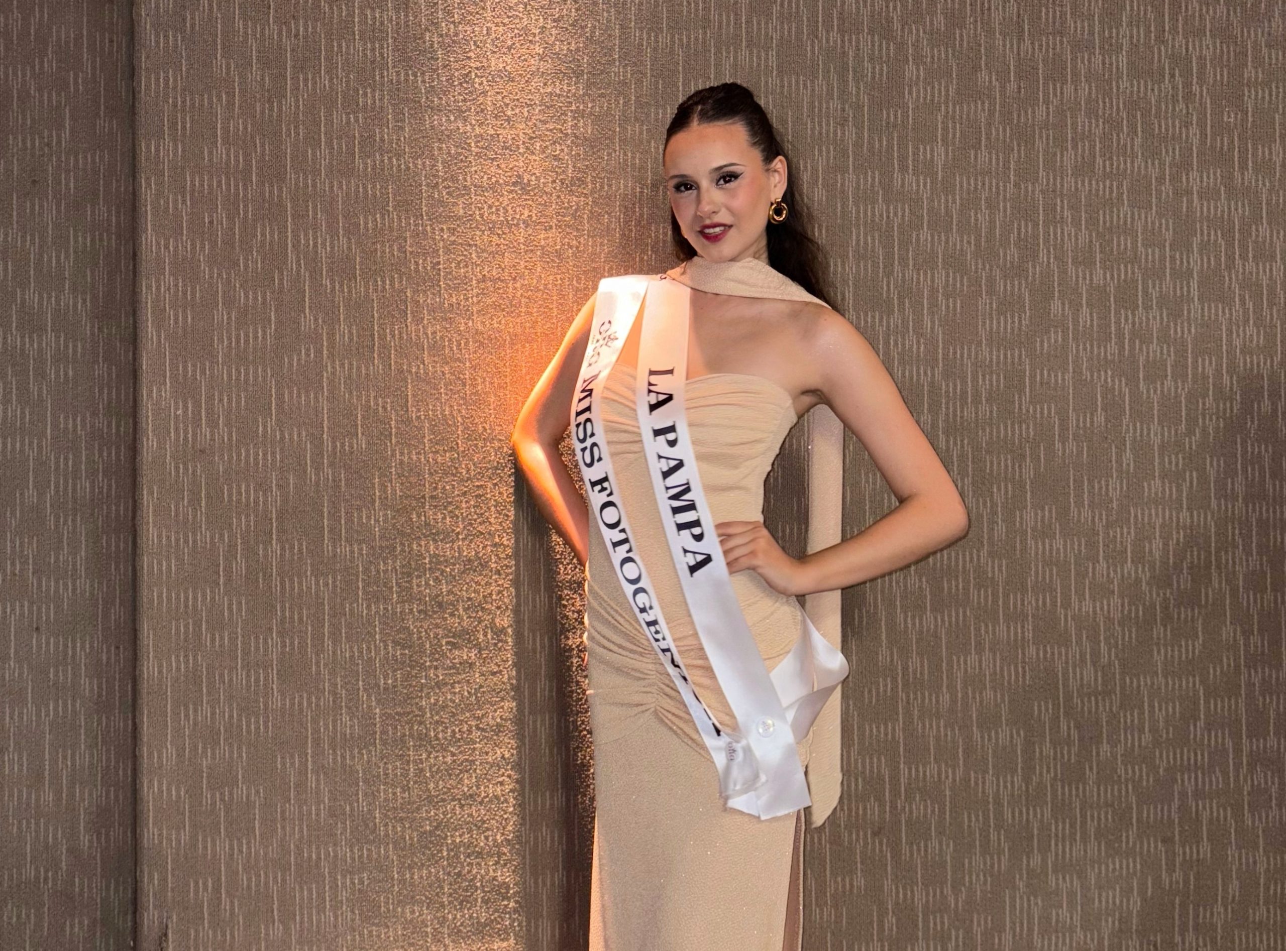 La pampeana Giuliana Rognoni se destacó en Miss Latina Argentina: fue ...